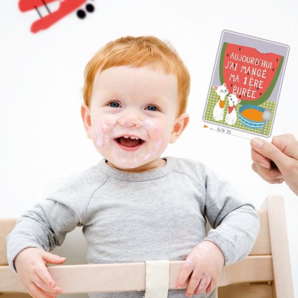 30 cartes Ma première année en photos Milestone (classique ...