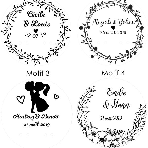 Porte alliances personnalisés mariage | support alliances Champêtre ...